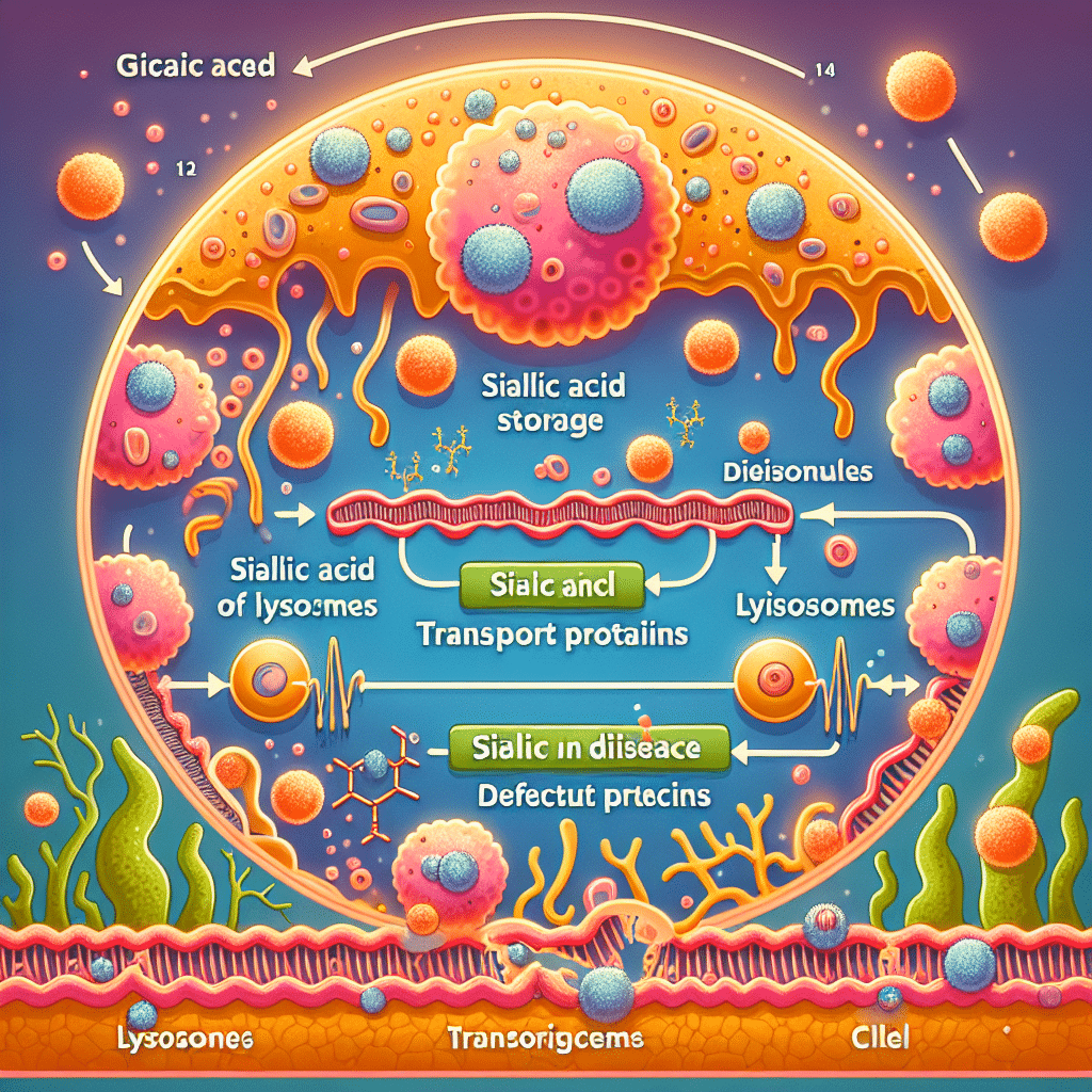 What Is The Cause Of Sialic Acid Storage Disease Etprotein